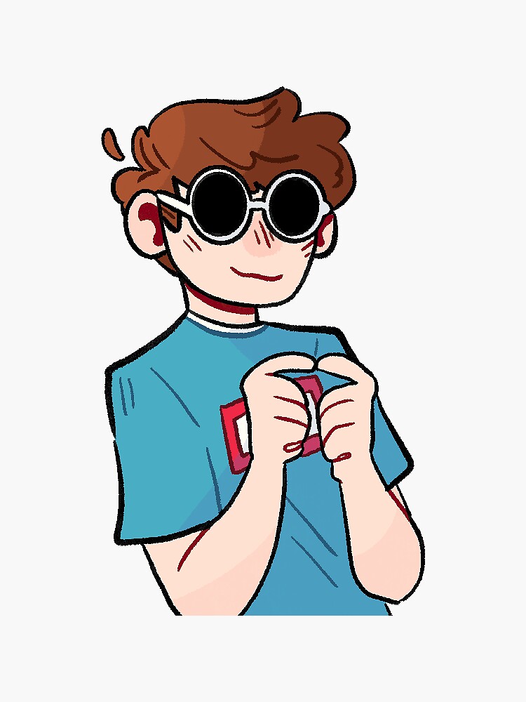 "GeorgeNotFound" Sticker by StrandedCrow | Redbubble