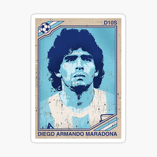 Diego Armando Maradona Stickers | Redbubble