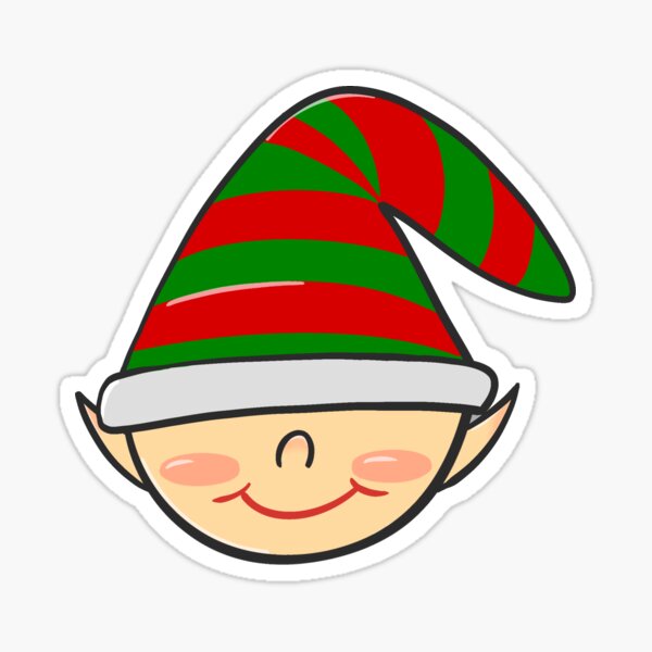 "Elfie fun" Sticker for Sale by TiredChild7 | Redbubble