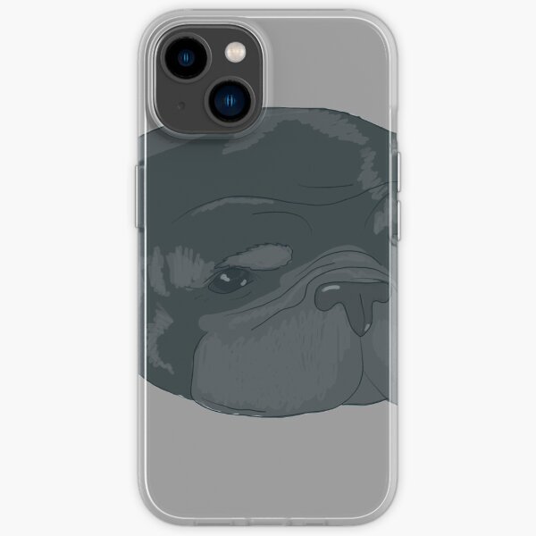 "Edgar - Pewdiepie Dog - Senior Pug Artwork" iPhone Case for Sale by ...
