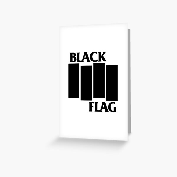 "Black Flag: Classic Punkin' Logo" Greeting Card for Sale by Pop-Pop-P ...