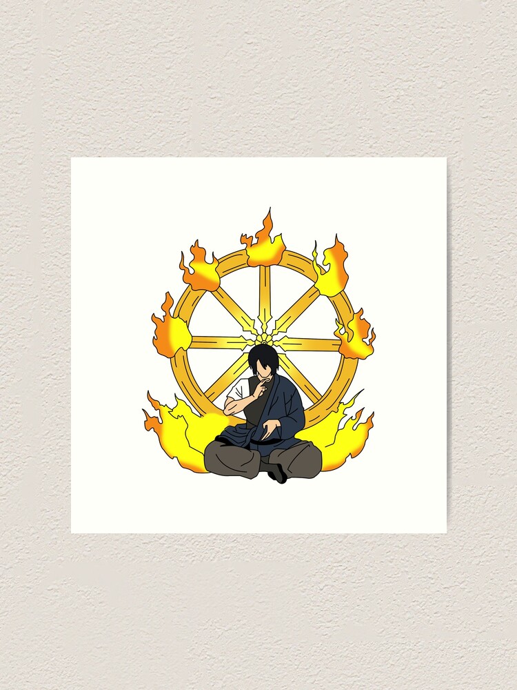 "Fire Force - Benimaru Shinmon Fire Wheel" Art Print for Sale by ...