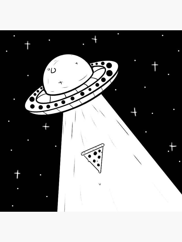 "Space Pizza" Sticker by britishcake21 | Redbubble