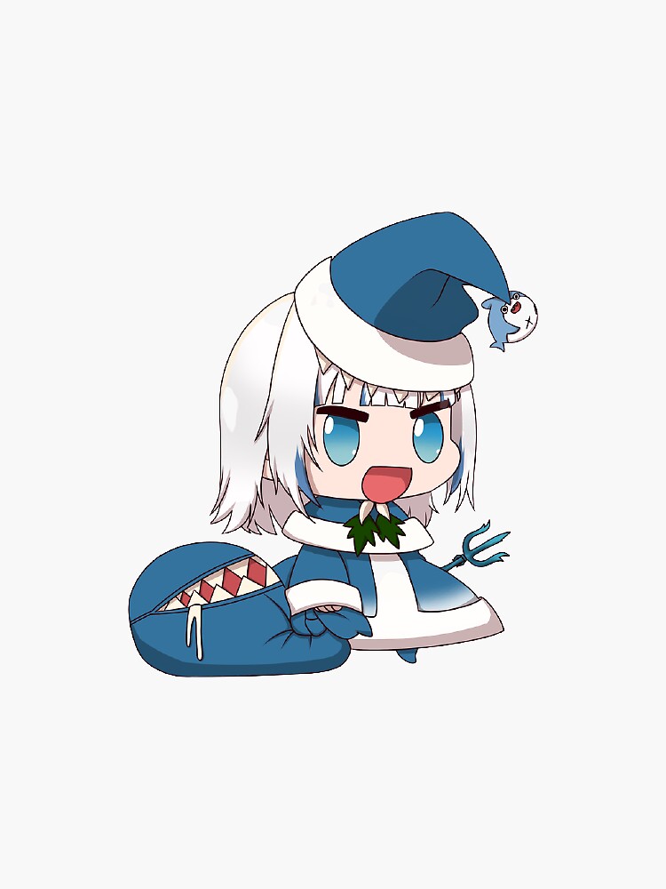 "Gura Padoru" Sticker for Sale by UwU-Senpai | Redbubble