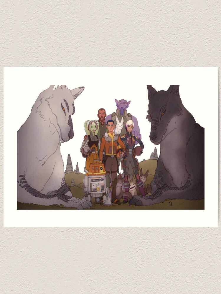 "Spectres Mural" Art Print for Sale by ahsokasnips | Redbubble