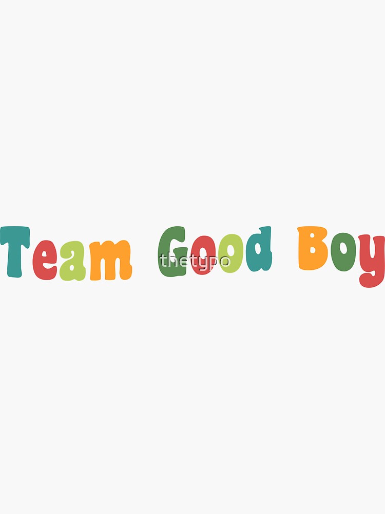 "team good boy ji-pyeong start up" Sticker for Sale by thetypo | Redbubble