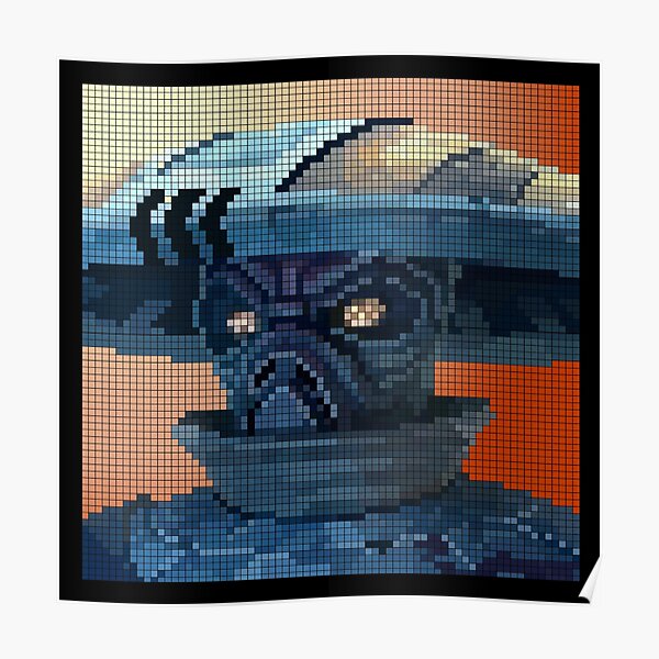 "Embo Pixel Art" Poster by TheodoresChoice | Redbubble