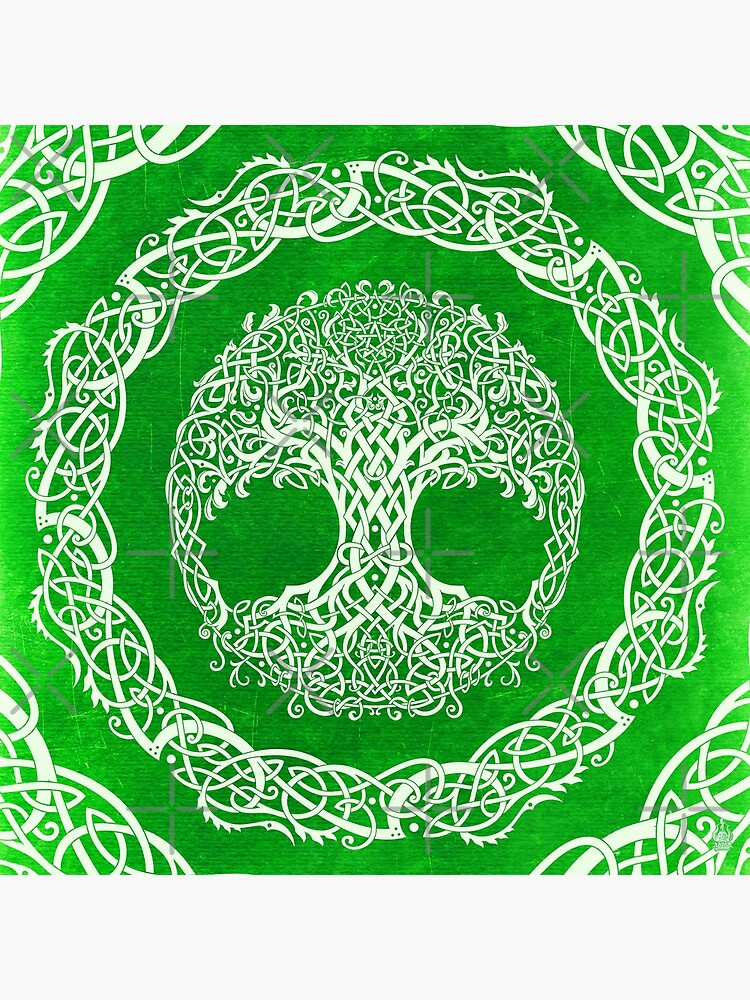 "Tree of Life - Green" Poster by AbysmInternal | Redbubble