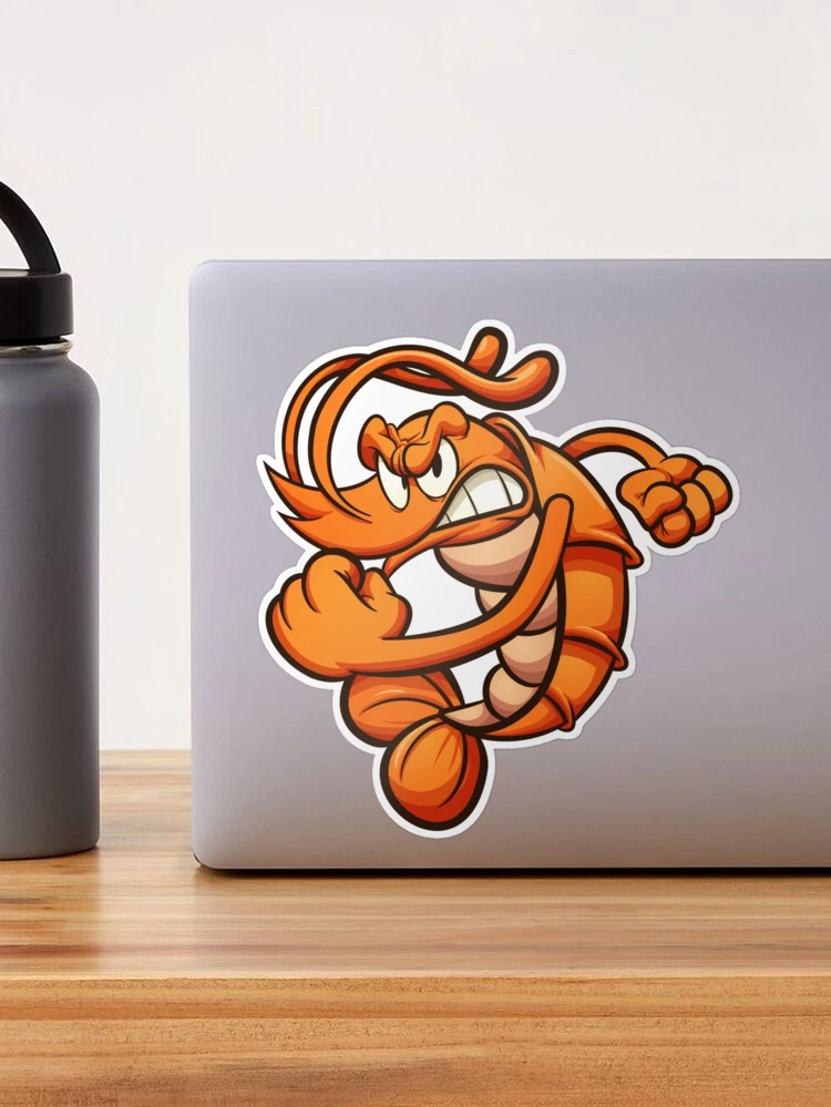 Angry Shrimp Cartoon