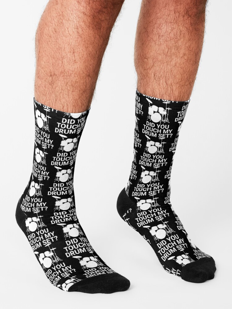 "Step Brothers Did You Touch My Drum Set_ Step Brothers Quote" Socks by ...