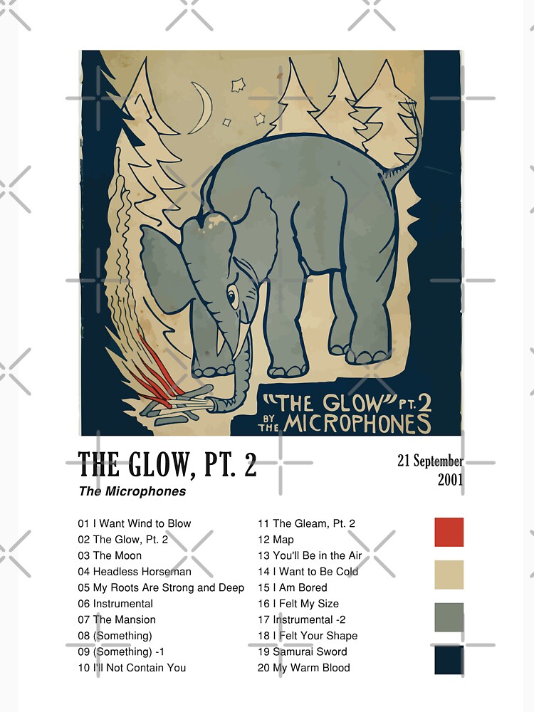 "The Microphones The Glow, Pt.2 Poster" T-shirt for Sale by PutraXh ...