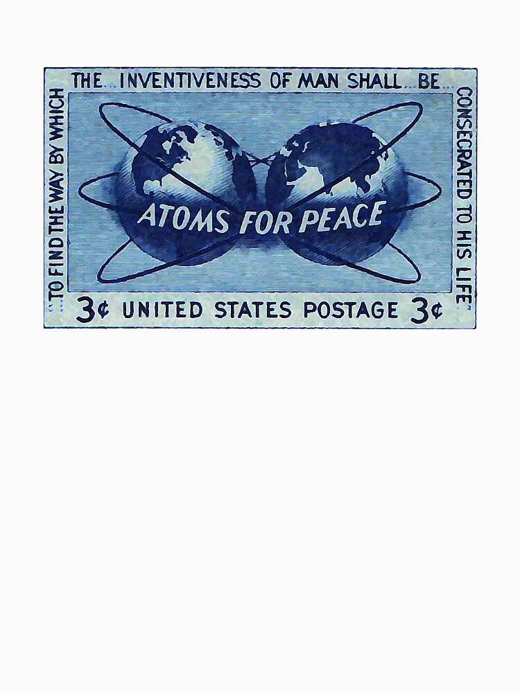 "Atoms for Peace" T-shirt for Sale by historywardrobe | Redbubble ...