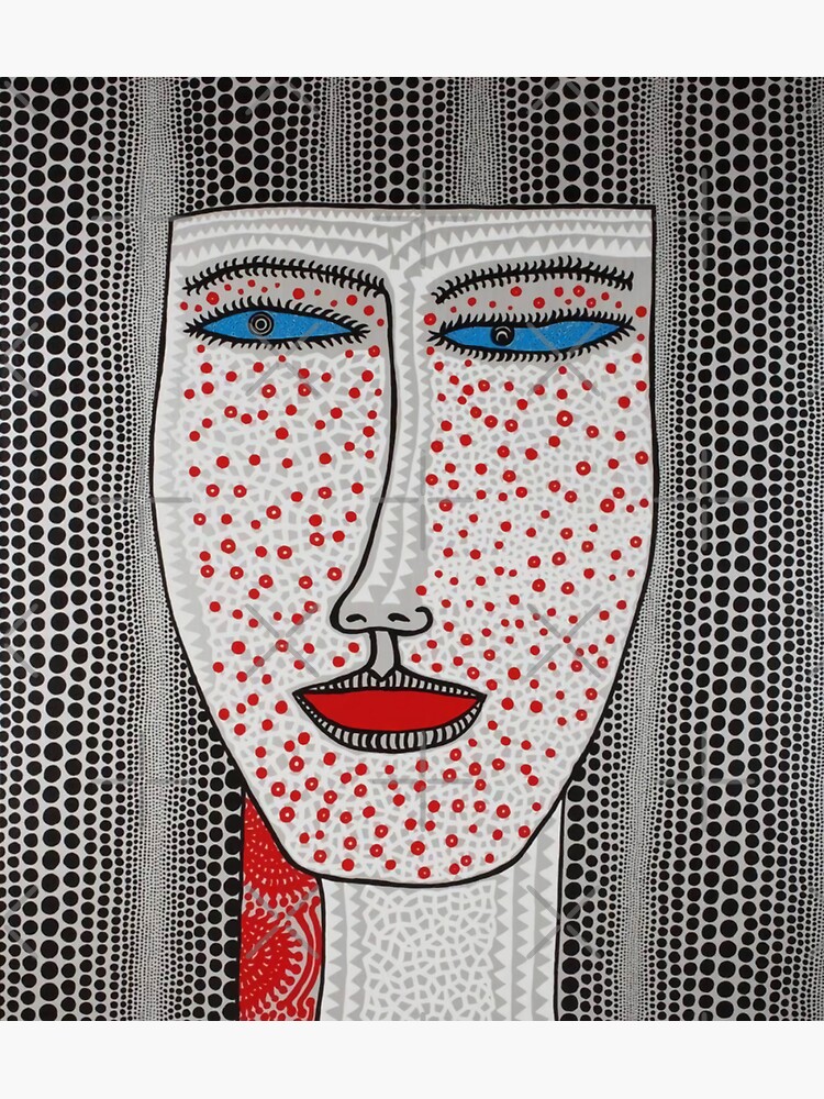 "Dot Face" Sticker for Sale by markusdiederic | Redbubble