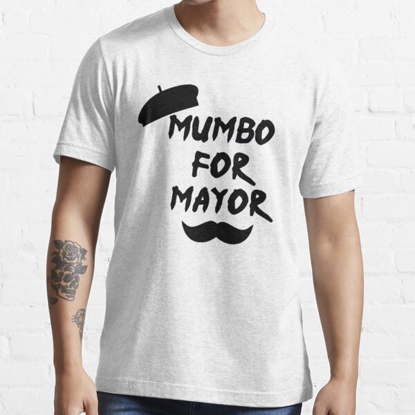 "MUMBO FOR MAYOR - ESSENTIAL MUMBO JUMBO WRITING" T-shirt by ...