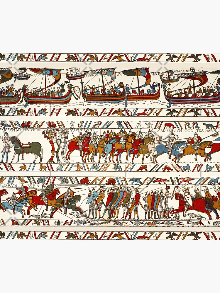 "THE BAYEUX TAPESTRY ,BATTLE OF HASTINGS ,NORMAN KNIGHTS AND VIKING ...
