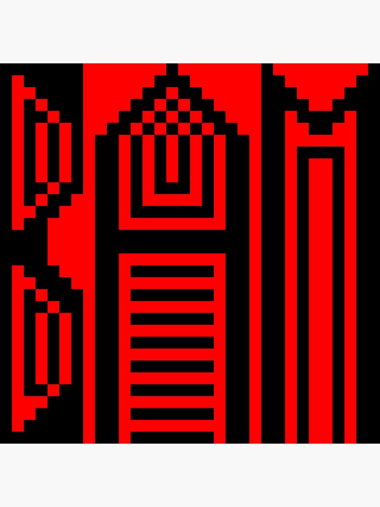 "BAM RED" Sticker for Sale by Jazzrainbow143 | Redbubble