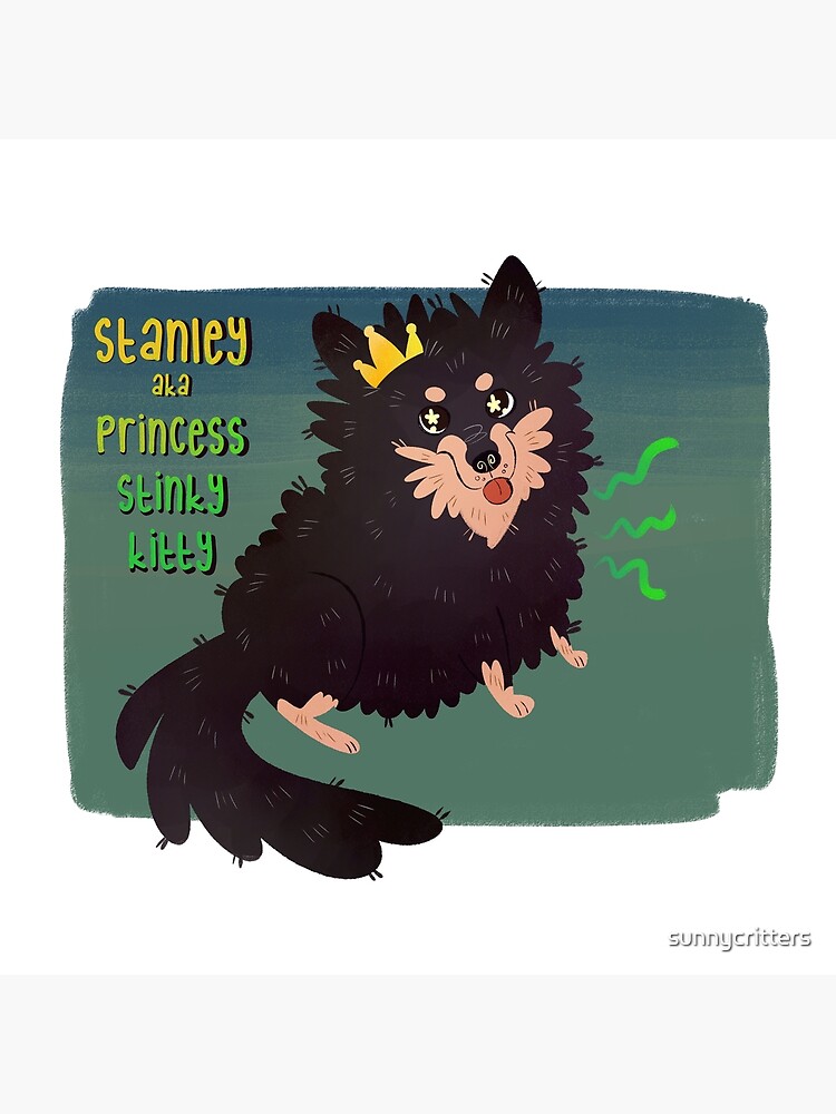 "Princess Stinky" Poster for Sale by sunnycritters | Redbubble