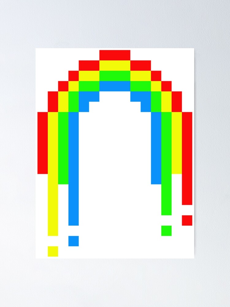 "8 Bit Rainbow" Poster by derpfudge | Redbubble
