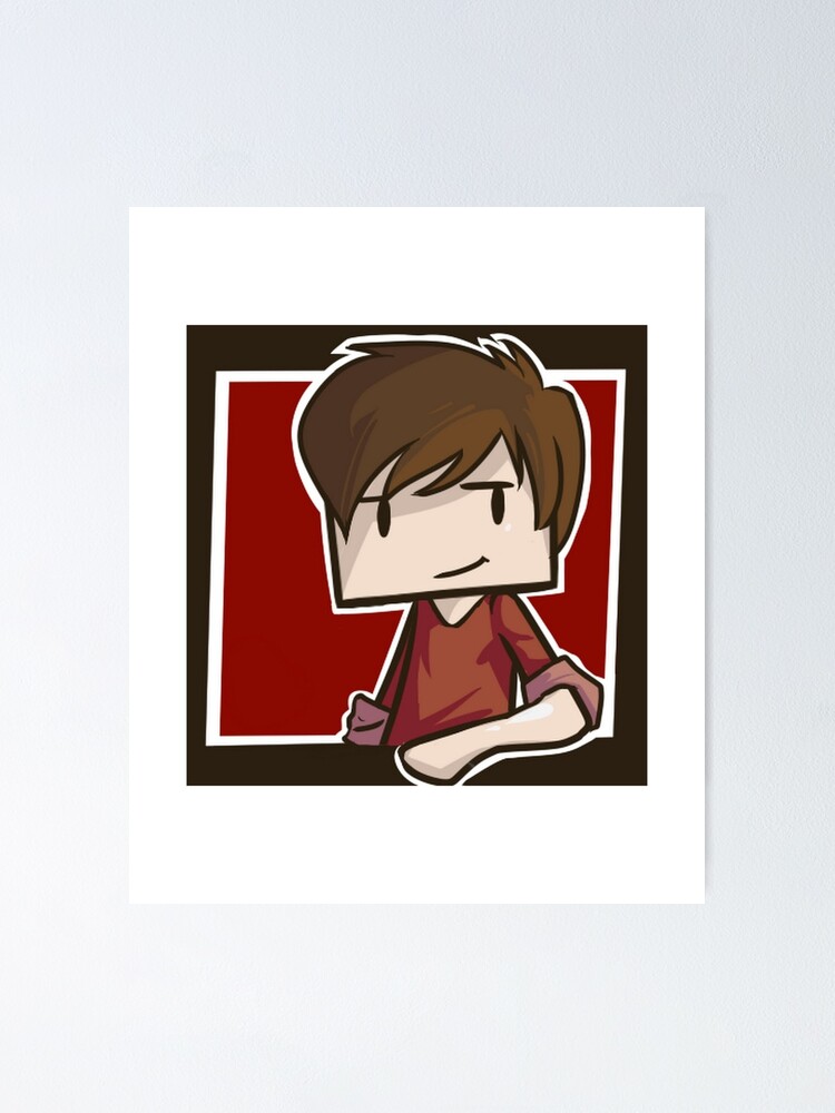 "Grian Logo" Poster for Sale by Swirlstache | Redbubble