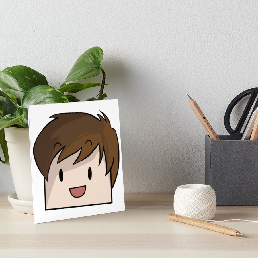 "Grian face logo" Art Board Print by FROMNEWSPACE | Redbubble