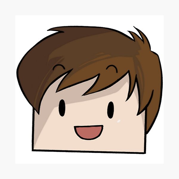 "Grian face logo" Photographic Print by FROMNEWSPACE | Redbubble