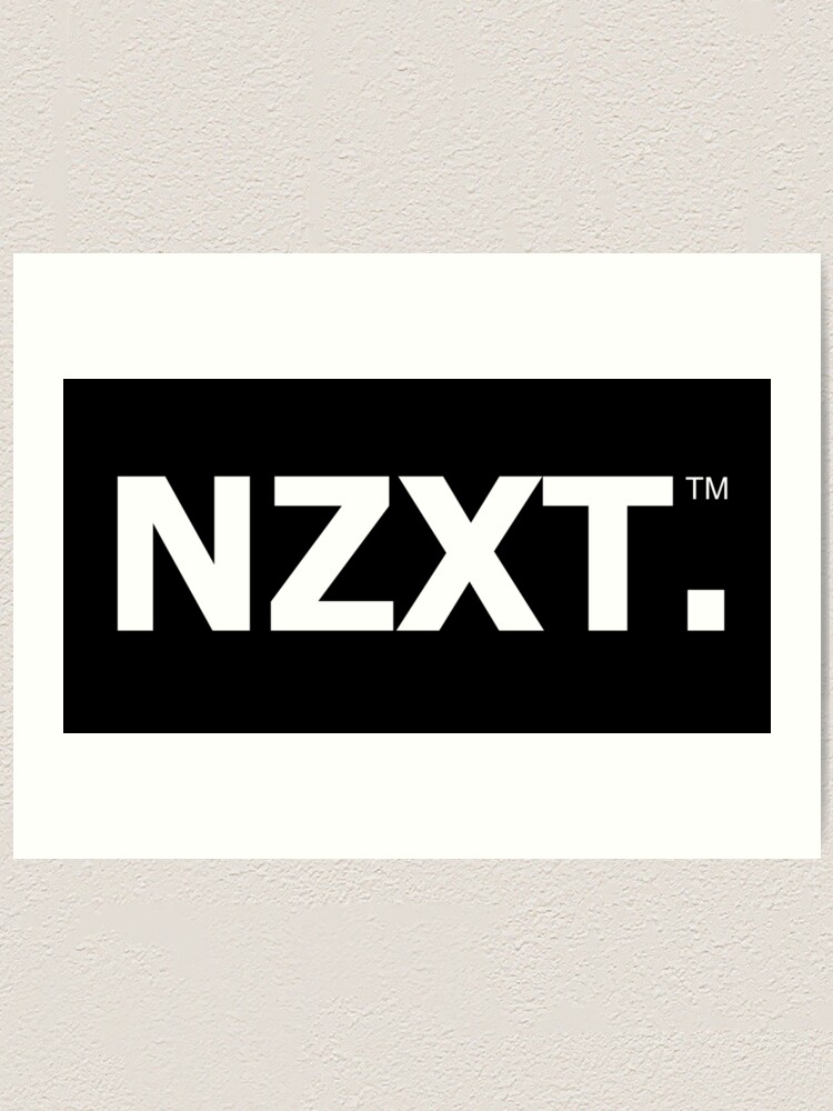"NZXT HD Clean Classic Logo" Art Print for Sale by BonBonTheDJ | Redbubble