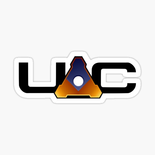 "Doom UAC Union Aerospace Corporation Logo Sign" Sticker for Sale by ...