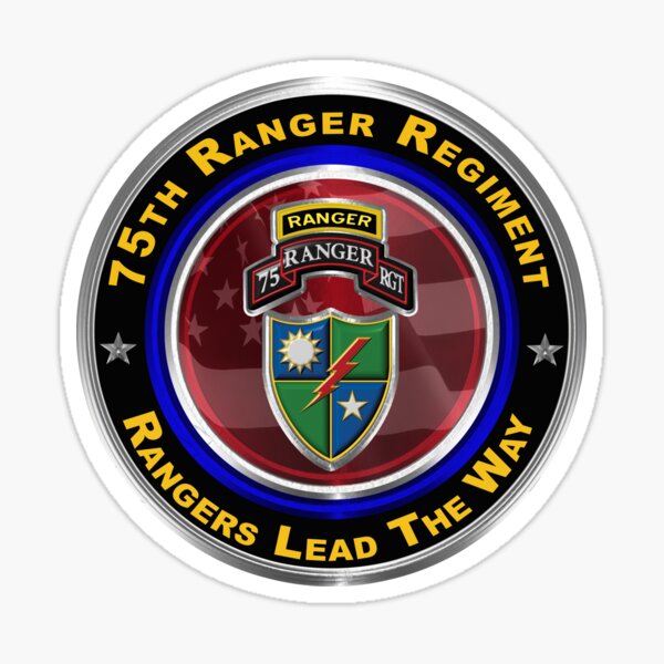 "75th Ranger Regiment “Rangers Lead The Way”" Sticker for Sale by ...