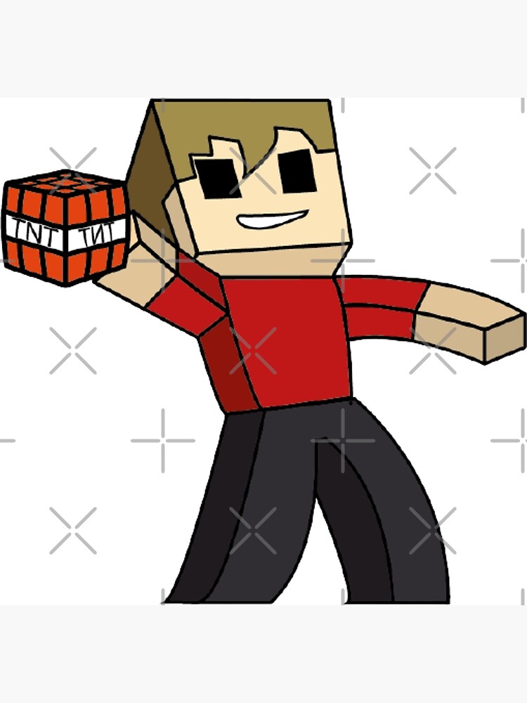 Póster «Grian x TNT x CUBE» de OnlySkills | Redbubble