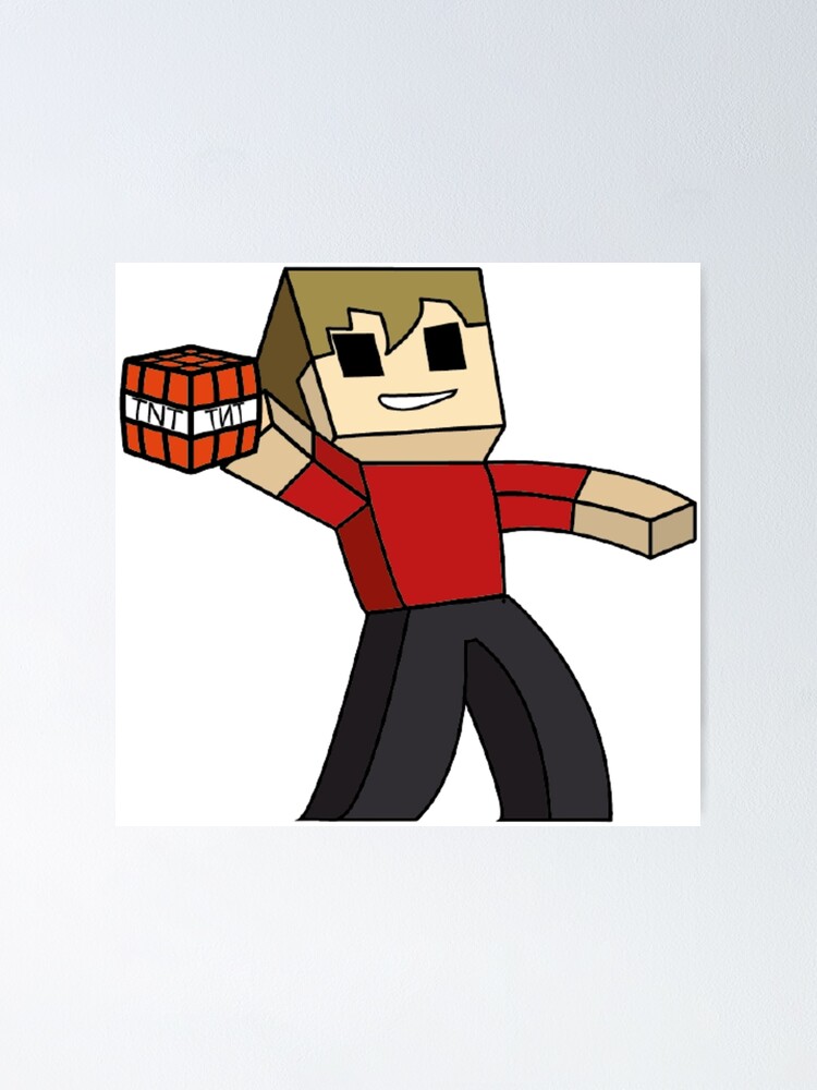 Póster «Grian x TNT x CUBE» de OnlySkills | Redbubble