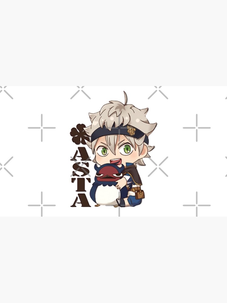 "Black Clover - Asta Chibi" Art Print by OnlySkills | Redbubble