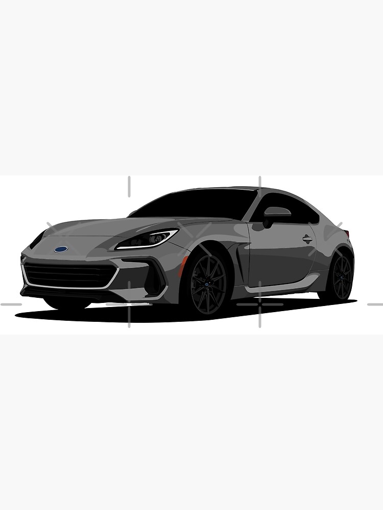"Subaru BRZ" Poster for Sale by AUTO-ILLUSTRATE | Redbubble