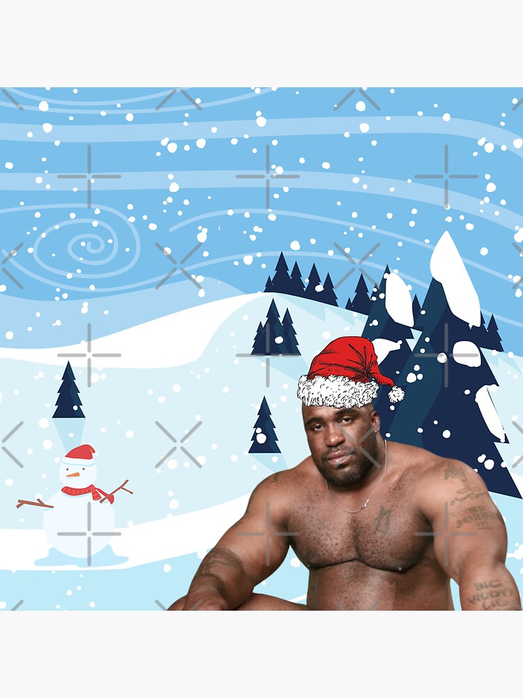 "Barry Wood Christmas " Sticker by Messika | Redbubble