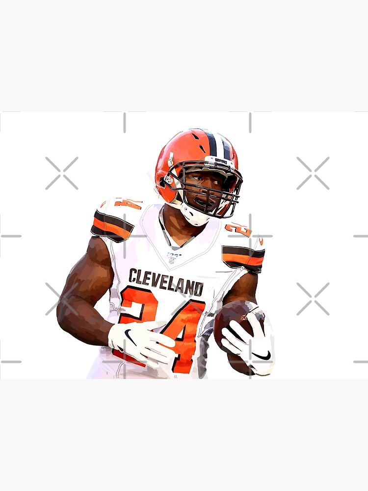 "Nick Chubb " Poster by maddiesiegel | Redbubble