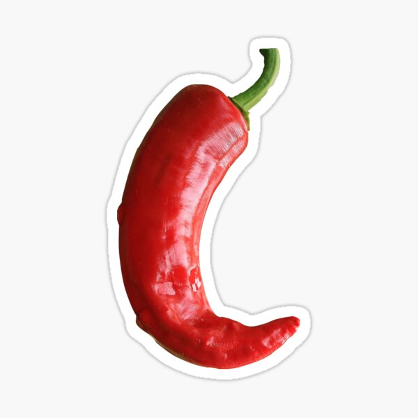 "Chili" Sticker by Vim077283 | Redbubble