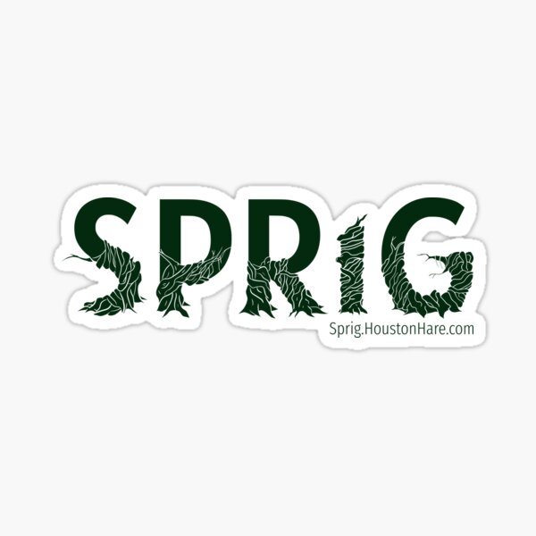 "Sprig Logo" Sticker by treetrnk | Redbubble