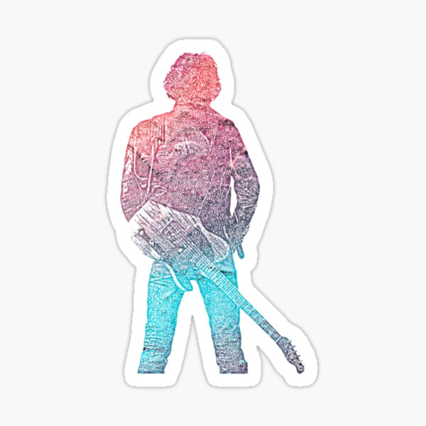 "Bruce Springsteen Born to run sticker" Sticker for Sale by ...