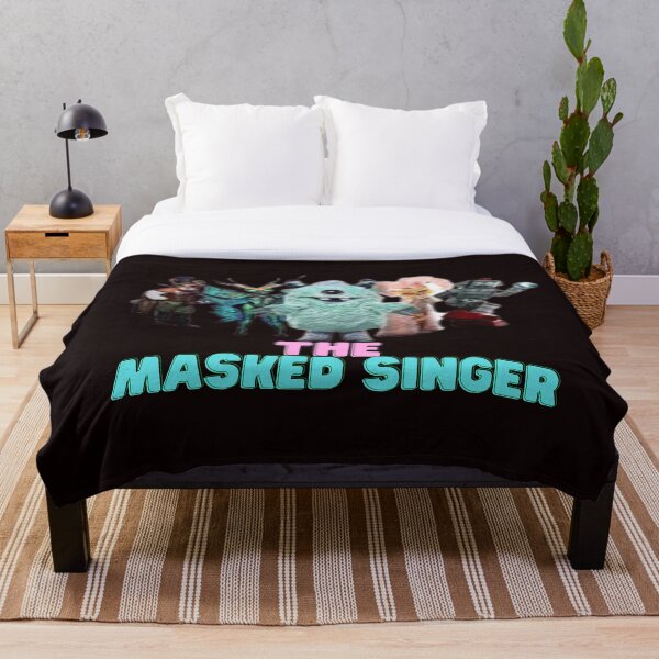 "the Masked Singer" Throw Blanket for Sale by Youssefone | Redbubble