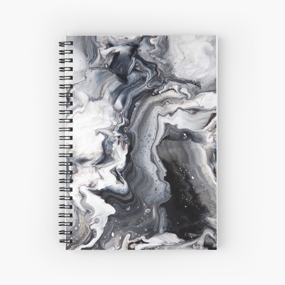 "Marble #3" Spiral Notebook by jennyxdodds | Redbubble