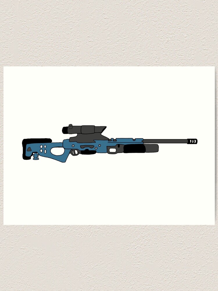 "Kali R6 Sniper Rifle" Art Print by rainingomoiyari | Redbubble