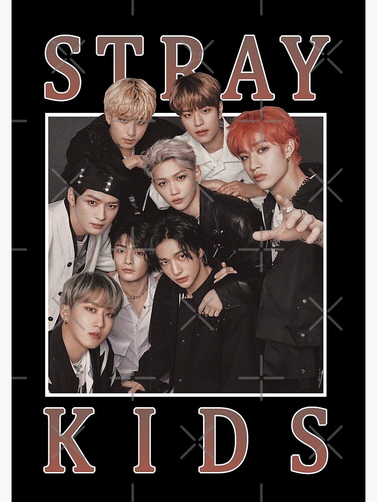 "STRAY KIDS Vintage Retro Band Style 90s " Poster for Sale by ...