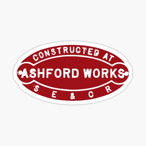 "Ashford works railway" Sticker for Sale by Yeaha | Redbubble