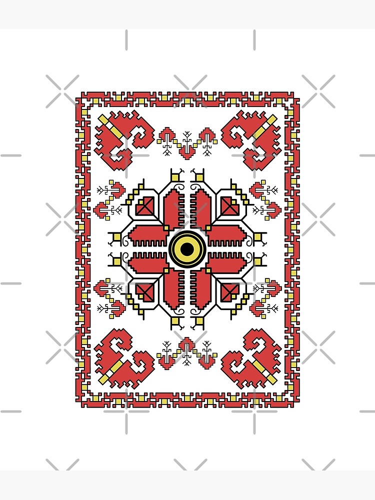 "Bulgarian folk motifs" Poster by Doreto | Redbubble