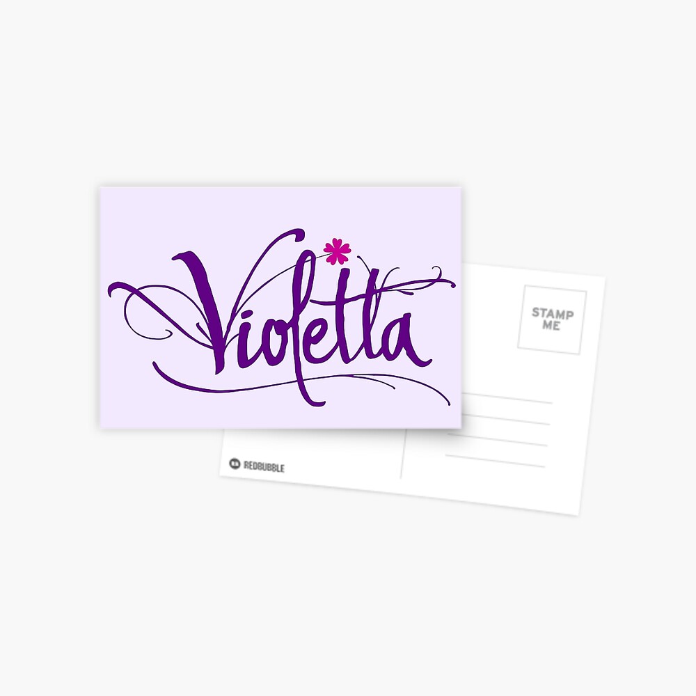 "Violetta Logo - series" Sticker for Sale by PurpleApplex | Redbubble
