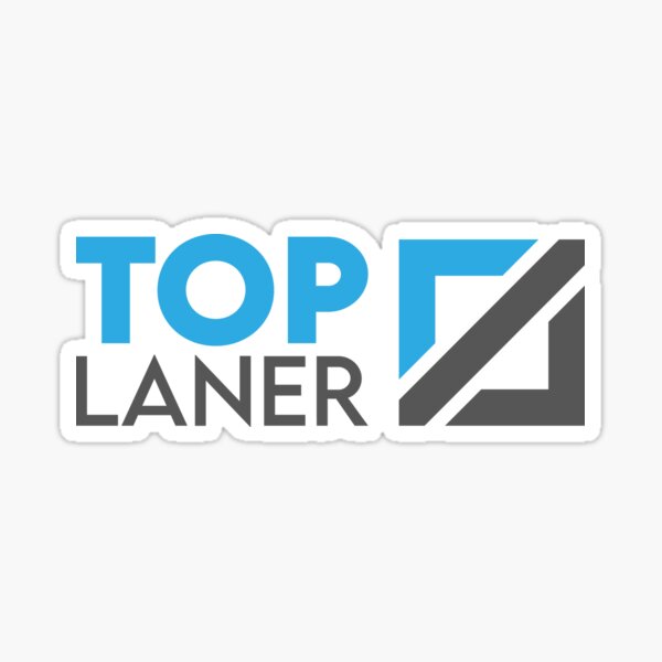 "league lol legend - top lane top laner" Sticker for Sale by ...