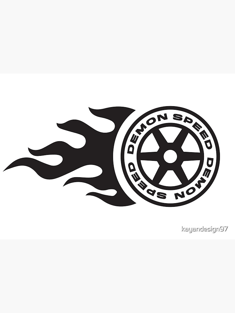 "Speed Demon" Poster by kayandesign97 | Redbubble