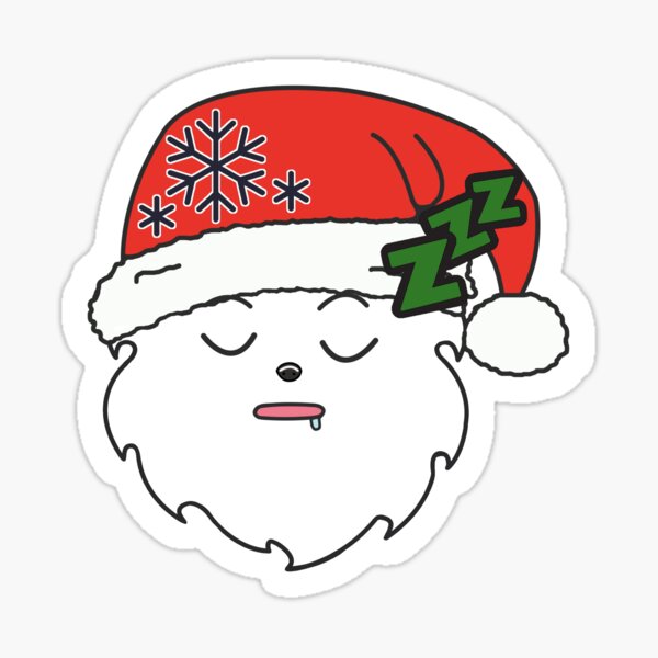 "The Sleepy One" Sticker by smileydoggy | Redbubble