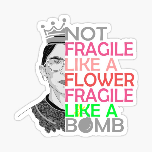 "RBG notorious" Sticker by MRagab | Redbubble