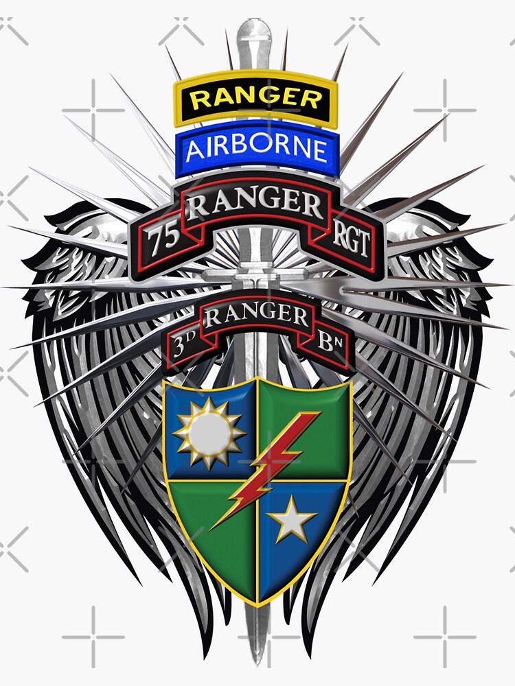 "Awesome 75th Ranger Regiment – 3rd Battalion" Sticker for Sale by ...