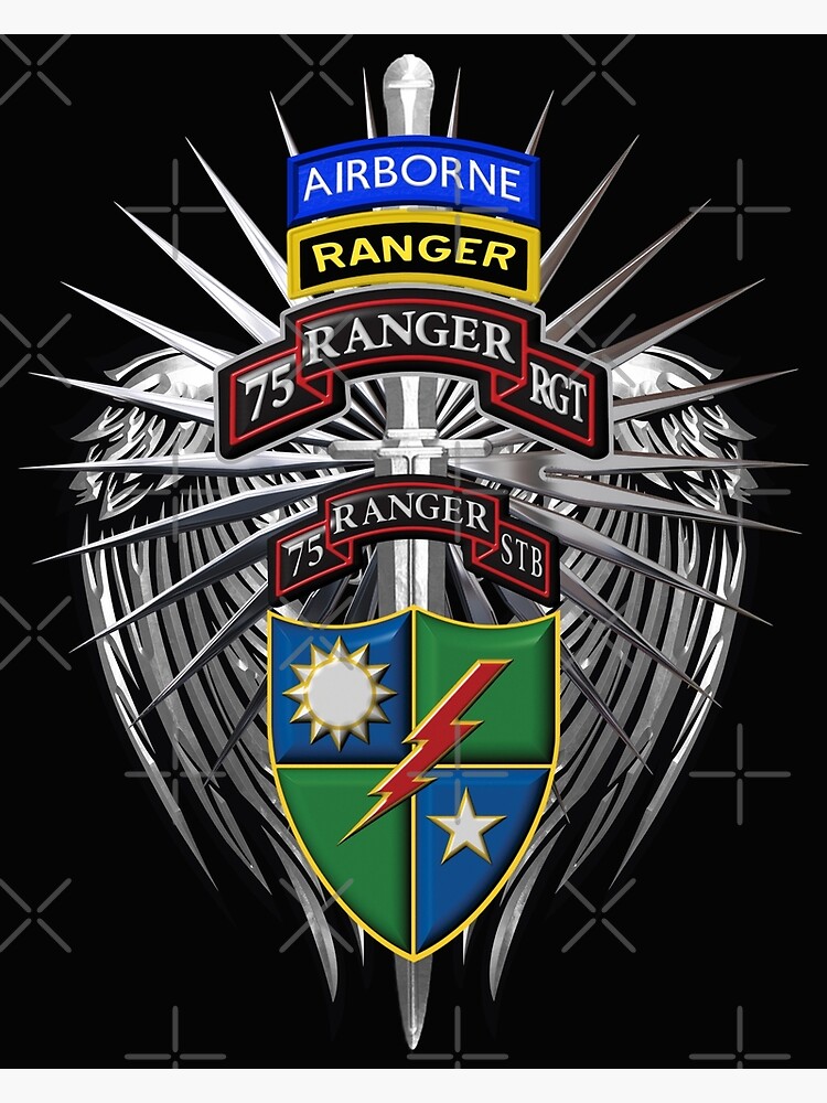 "Awesome 75th Ranger Regiment – 3rd Battalion" Poster by SoldierAlways ...